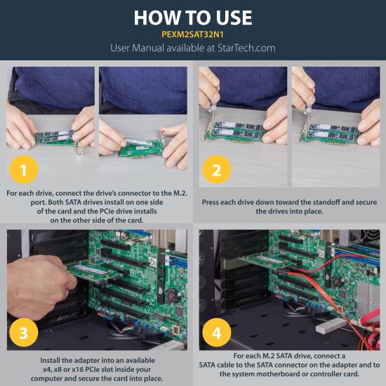 Apollo Office Systems. StarTech.com PEXM2SAT32N1 interface cards ...